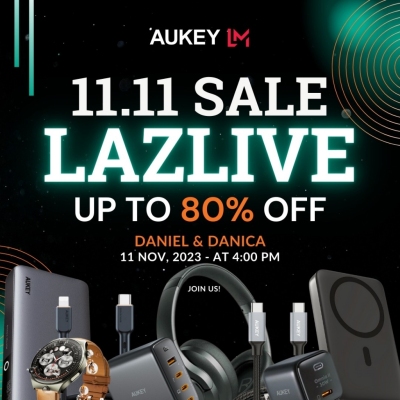 CATCH US LIVE! 11.11 Biggest Sale!