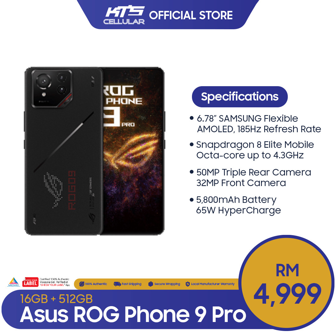 ASUS ROG Phone 9 Pro Price in Malaysia & Specs - RM4999 | TechNave