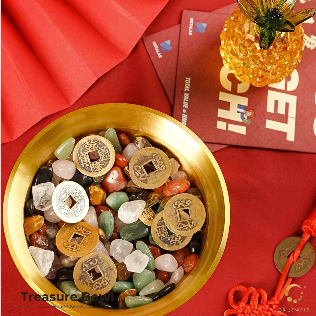Fortune comes from all directions Treasure Bowl - Malaysia - GK Jewels ...