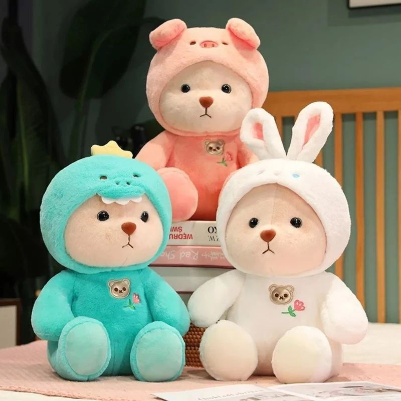 Boneka Beruang Putih Lucu