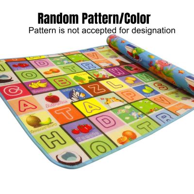 Waterproof Baby Playmat and Foldable Thickened Double Sided Pattern ...