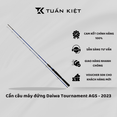Cần câu máy đứng Daiwa Tournament AGS - 2023 - Tuấn Kiệt Fishing Official Store