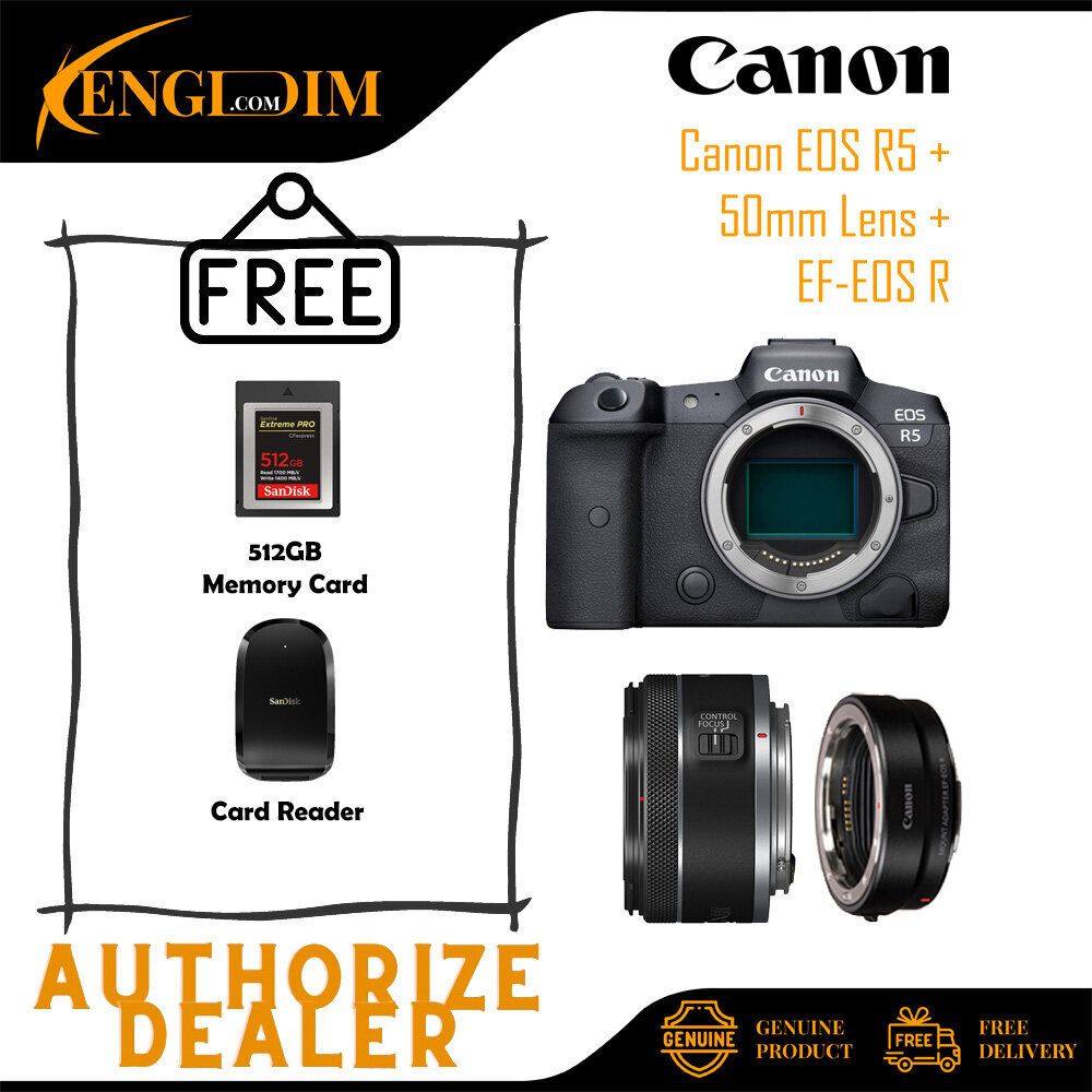 Canon EOS R5 Price in Malaysia & Specs - RM17199 | TechNave