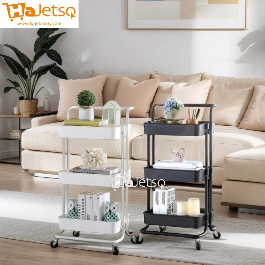 Shop Multi Tier Trolley Metal online - Aug 2024 | Lazada.com.my