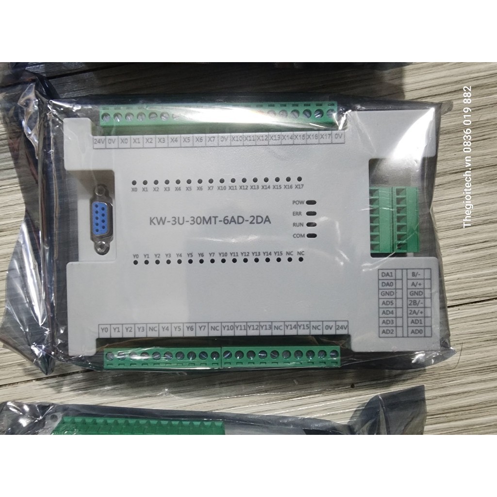 Bộ lập trình PLC LK3U FX3U 14 16 20 24 30 32MT 32MR 48 64 MT MR MRT AD2DA phát xung 4/8 TRỤC RTC ...