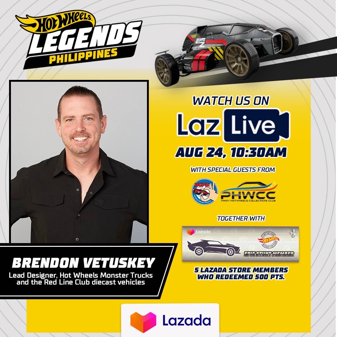 Catch us Live at Hot Wheels Flagship Store!