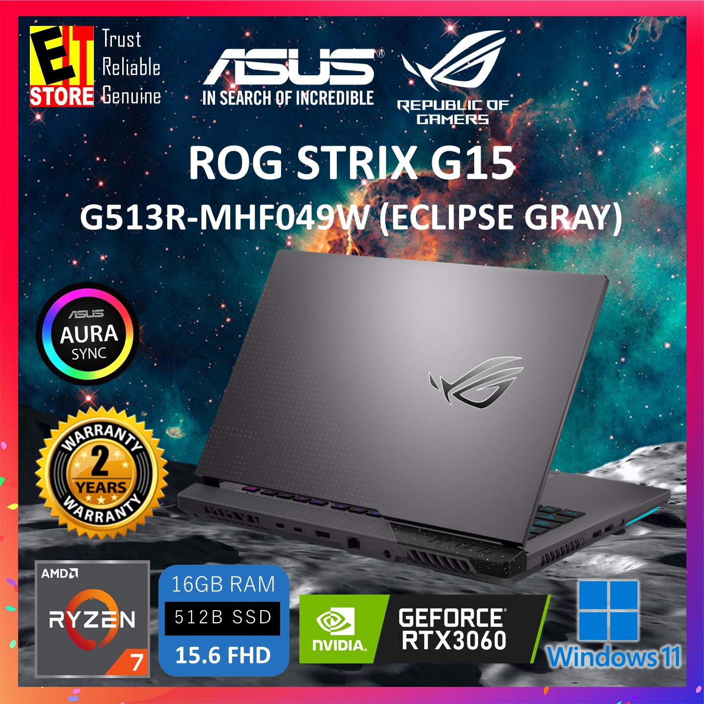 ASUS ROG Strix G15 (2022) Price in Malaysia & Specs - RM6599 | TechNave