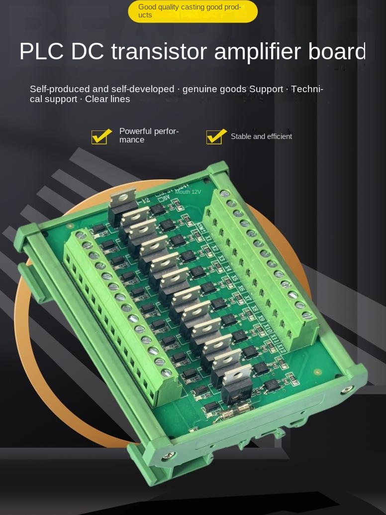 Bo Khuếch Đại Tín Hiệu Transistor 5A 12V - 6 KÊNH NPN Cho PLC | 2-12 ...