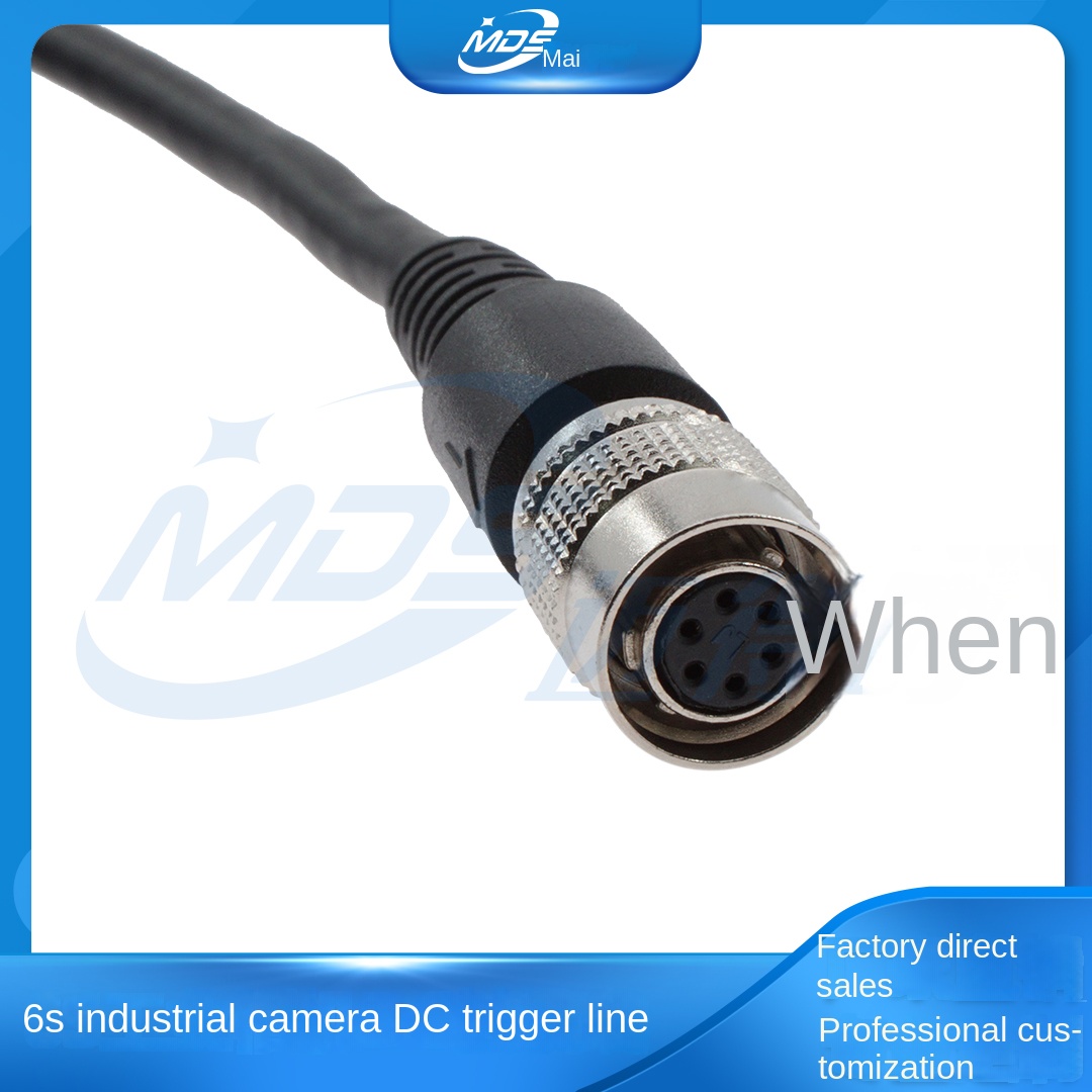 Cáp Nguồn IO Máy Ảnh Công Nghiệp HRS10A-7P-6S 10m | Tương Thích Basler ...