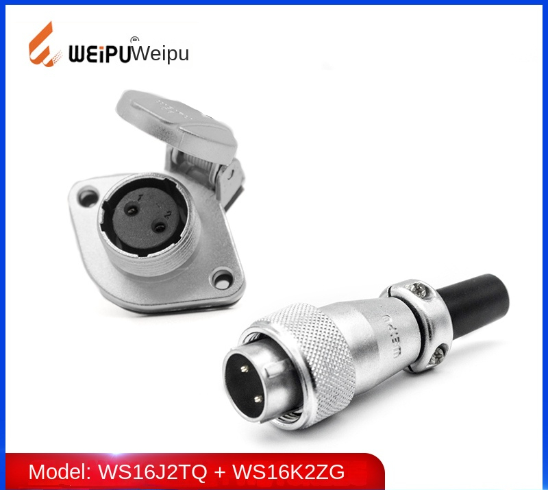 Đầu Cắm WEIPU WS16 2 Lõi (phích+ổ cắm) Đế ZG | Tùy chọn: 2 Lõi, 3 Lõi, 4 Lõi, 5 Lõi, 7 Lõi, 9 ...