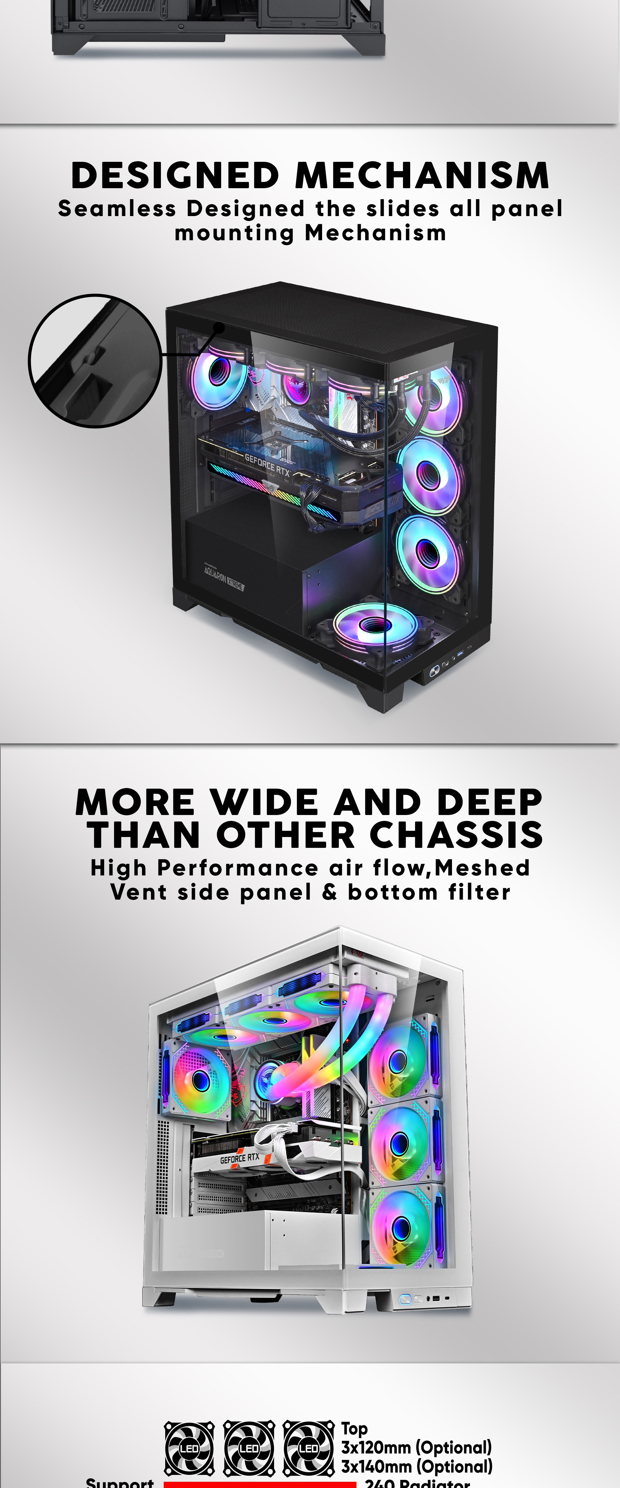 Powerlogic Armaggeddon Aquaron Xtreme – Black – ToniX Computer