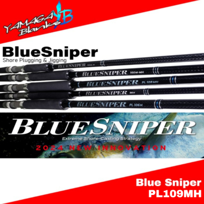 Joran Pancing Yamaga Blanks Spinning Rod Blue Sniper PL109MH