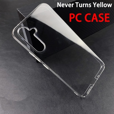 [Non-Yellowing] Hard PC Plastic Shockproof Clear Phone Case For Samsung ...