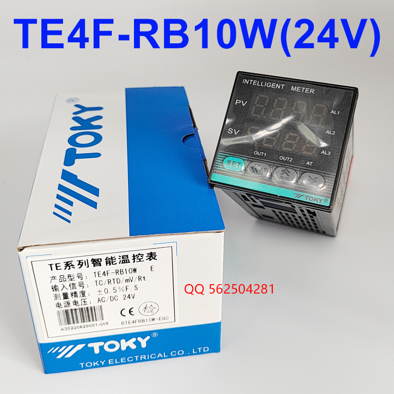 TE4F-RB10W Bộ Điều Khiển Nhiệt Độ TOKY Nguồn 24V, Đầu ra Rơ-le, 1 cảnh ...