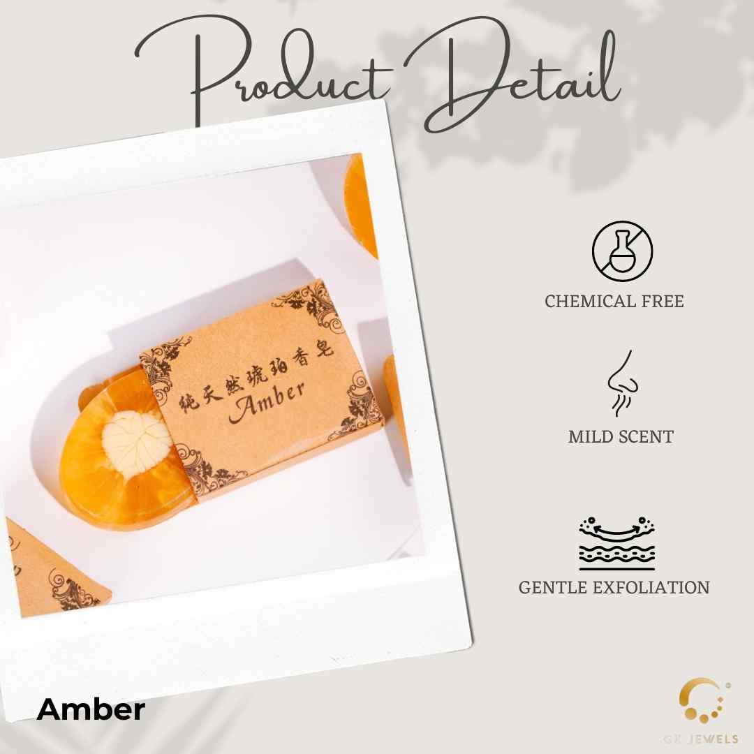Natural Pure Amber Soap - Amber Gemstones - GK Jewels Official Store ...