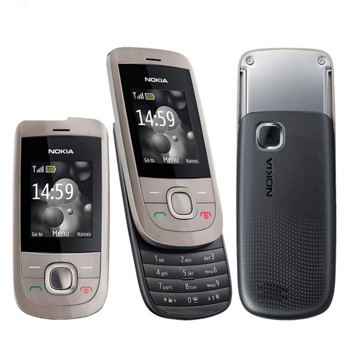 For Nokia 2220S Original Unlocked Mp3 Player Slide Mobile Phone ราคาถูก ...