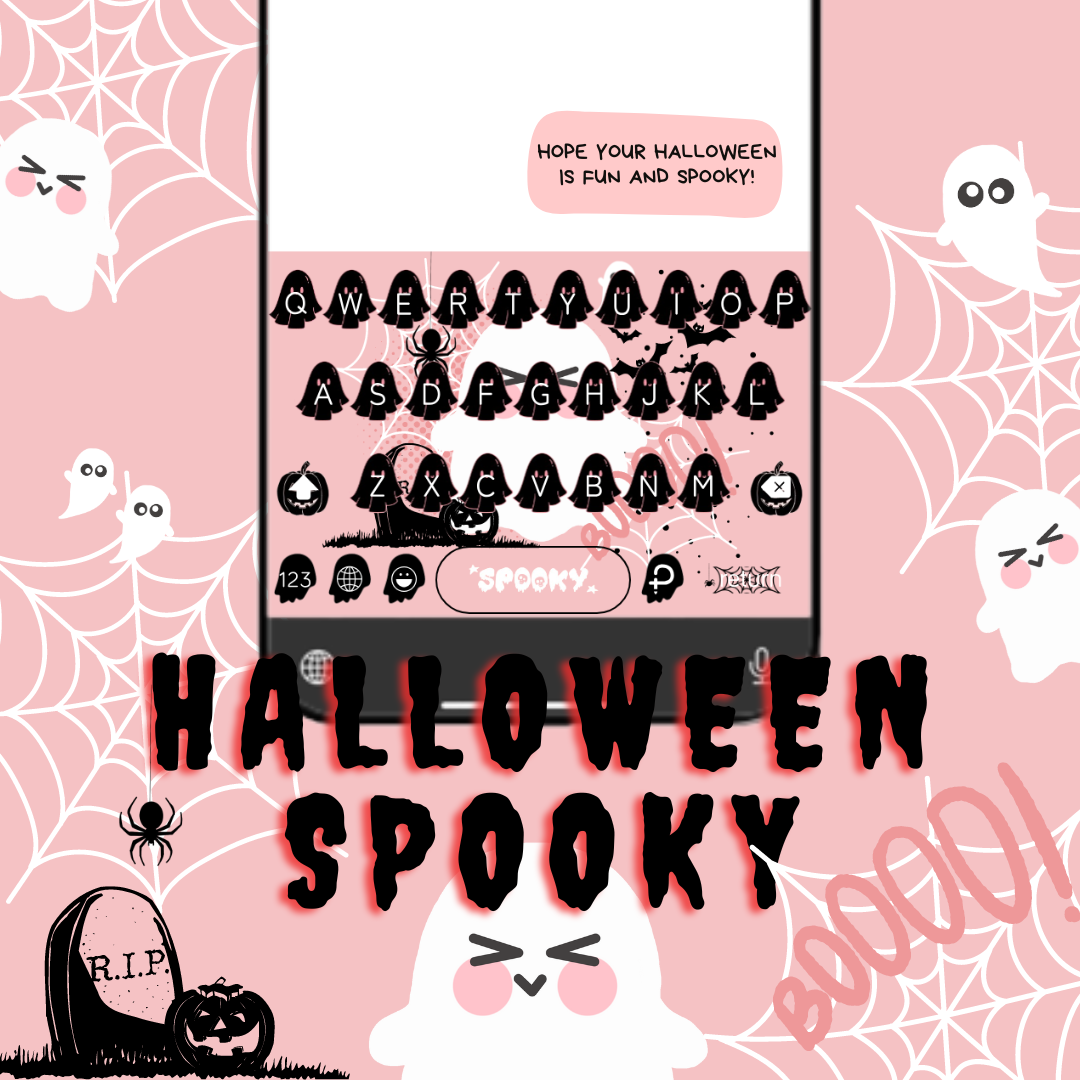 Halloween Spooky Keyboard Theme⎮(E-Voucher) for Pastel Keyboard App ...