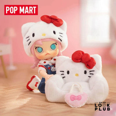 [ Pop Mart ] Molly BJD : Molly Hello Kitty ตุ๊กตาฟิกเกอร์ Art Toys แอค ...