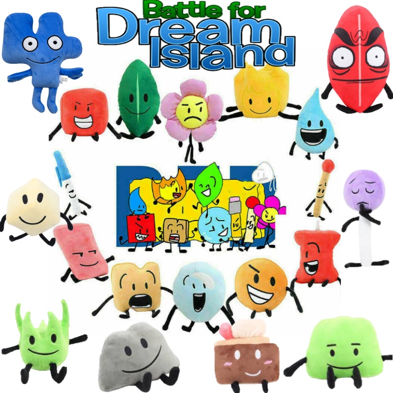Bfdi Four Plush Doll Game Battle For Dream Island Cosplay, 47% OFF