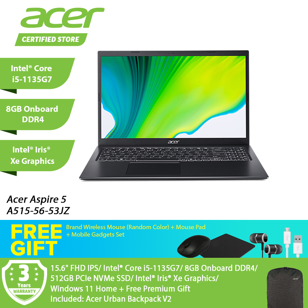 Acer Aspire 5 A515-56 Price in Malaysia & Specs - RM3099 | TechNave
