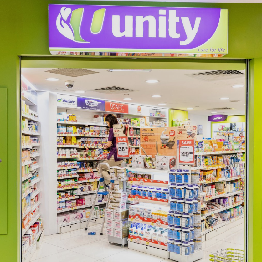 Unity Pharmacy Official Store in Singapore, Online Shop 05 2025